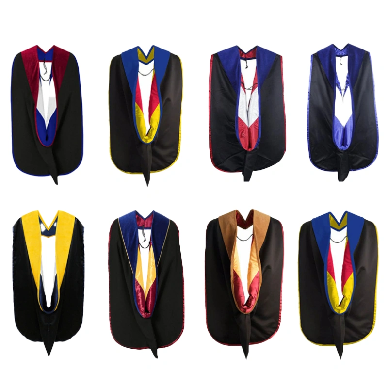 Deluxe Doctoral Graduation-Hood - Graduation Cap and Gown Factory Sell ...
